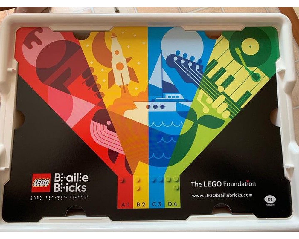 LEGO Set 4000505-1 Braille Bricks Toolkit (German) (2020 Educational ...