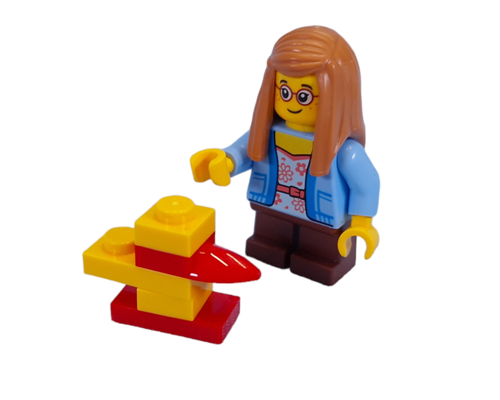 LEGO Set 4002023-1-s21 2023 - Day 21: Child with Duck (2023 Seasonal ...