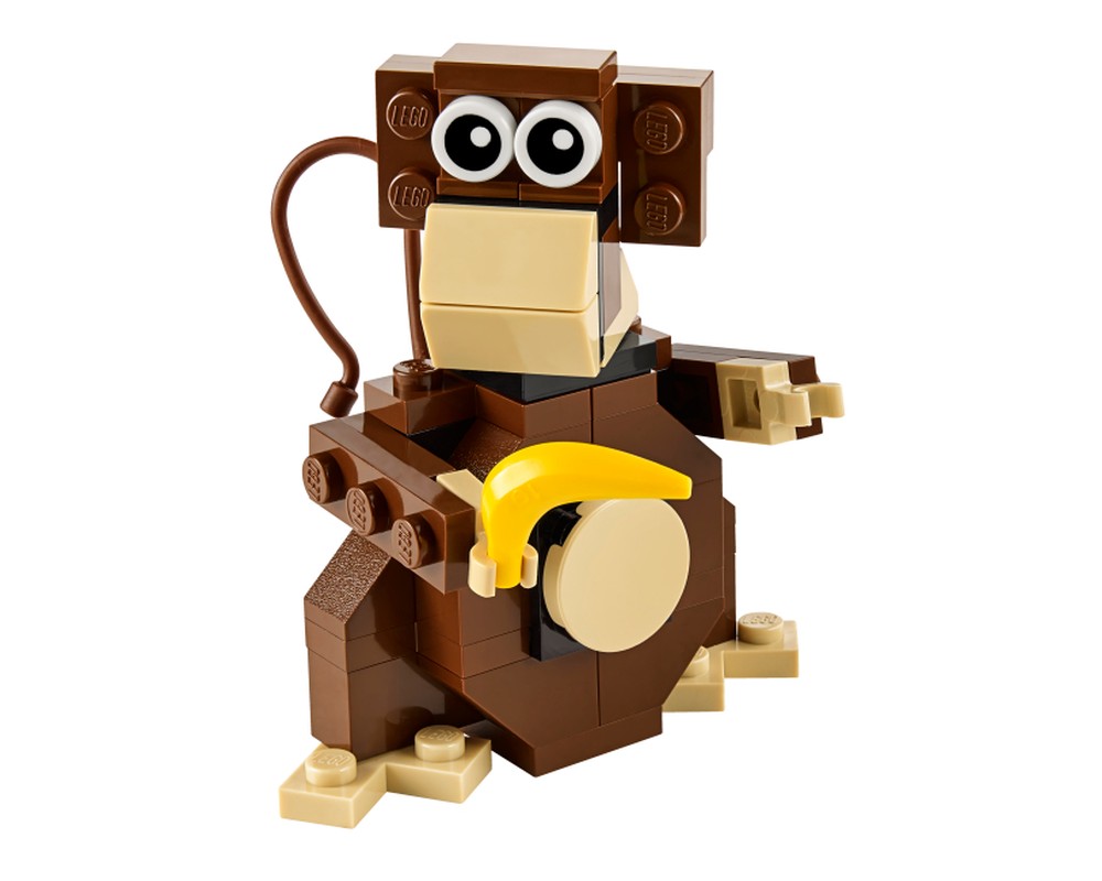 LEGO Set 40101-1 Monkey (2014 LEGO Brand Store > Monthly Mini Model ...