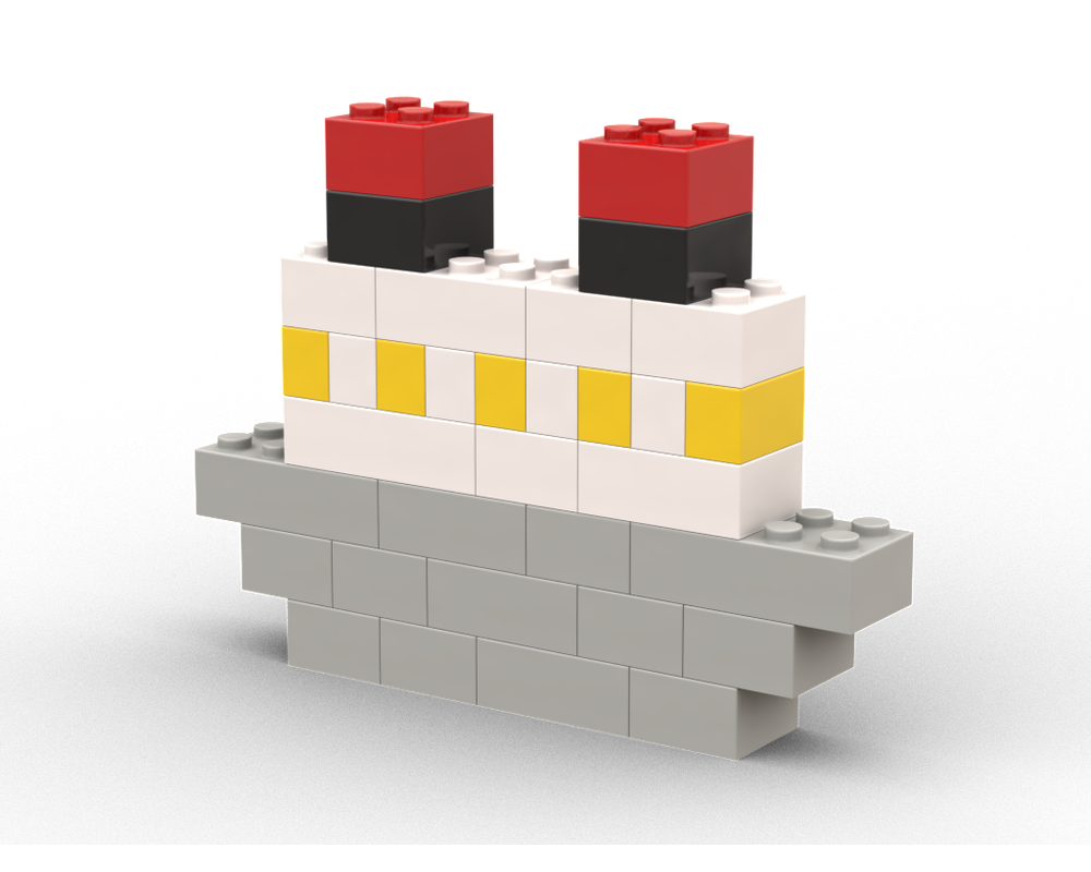 LEGO Set 4013-1-c15 Cruise Ship (2003 Make & Create) | Rebrickable ...