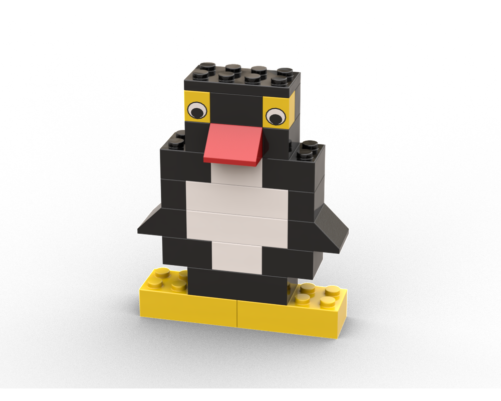 LEGO Set 4013-1-c16 Penguin (2003 Make & Create) | Rebrickable - Build ...