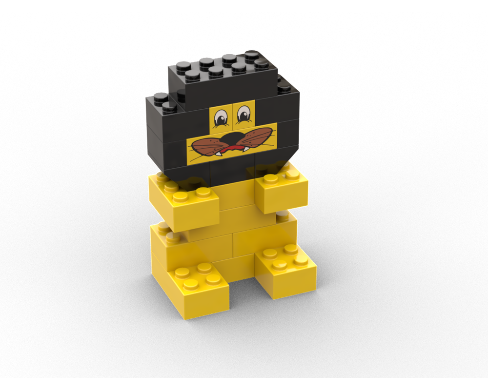 LEGO Set 4013-1-c21 Lion (2003 Make & Create) | Rebrickable - Build ...