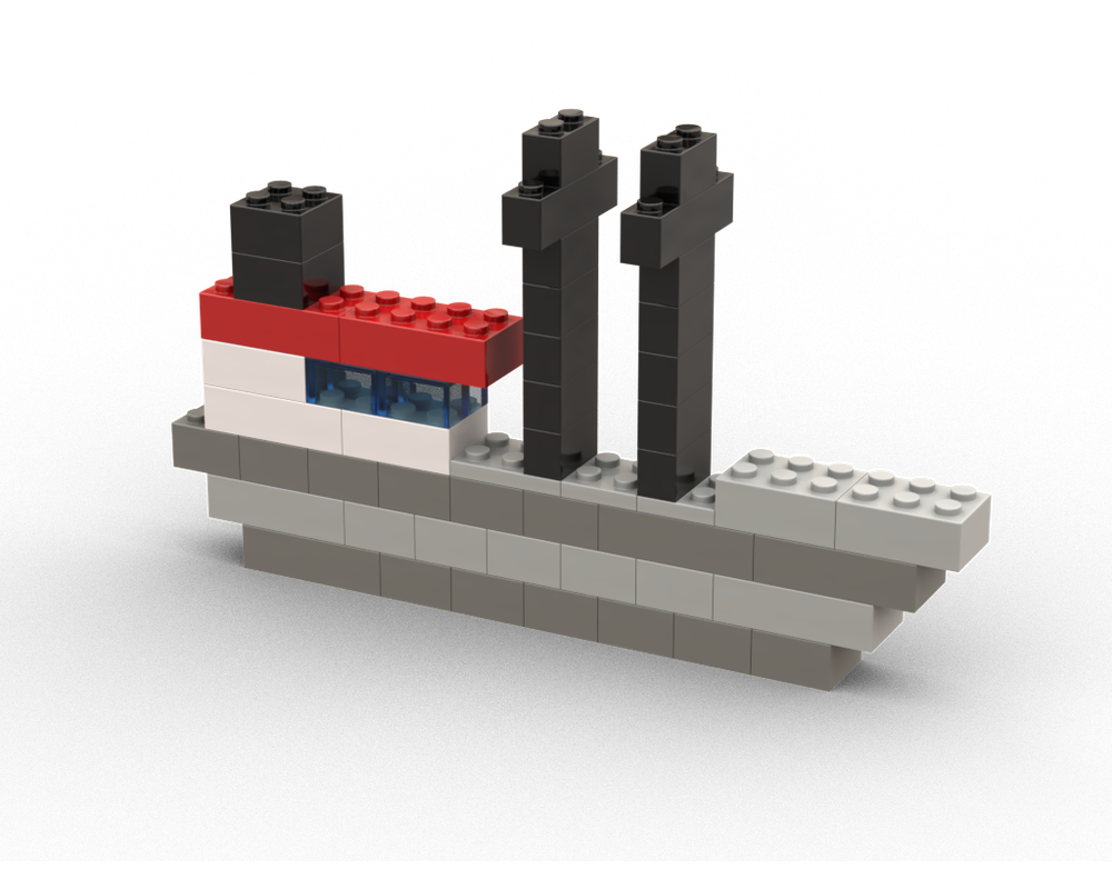 LEGO Set 4013-1-c58 Cargo Ship (2003 Make & Create) | Rebrickable ...