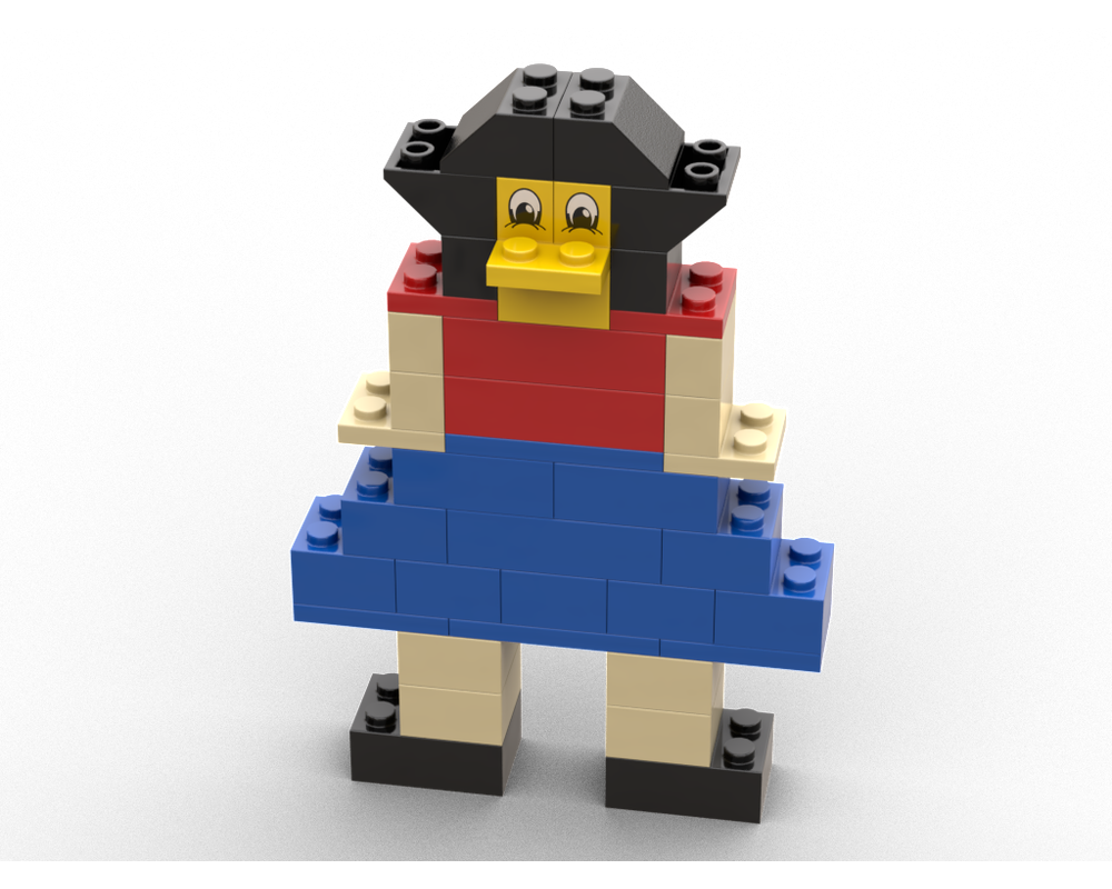 LEGO Set 4013-1-c70 Historical Woman (2003 Make & Create) | Rebrickable ...