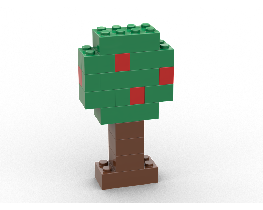 LEGO Set 4013-1-c71 Apple Tree (2003 Make & Create) | Rebrickable ...