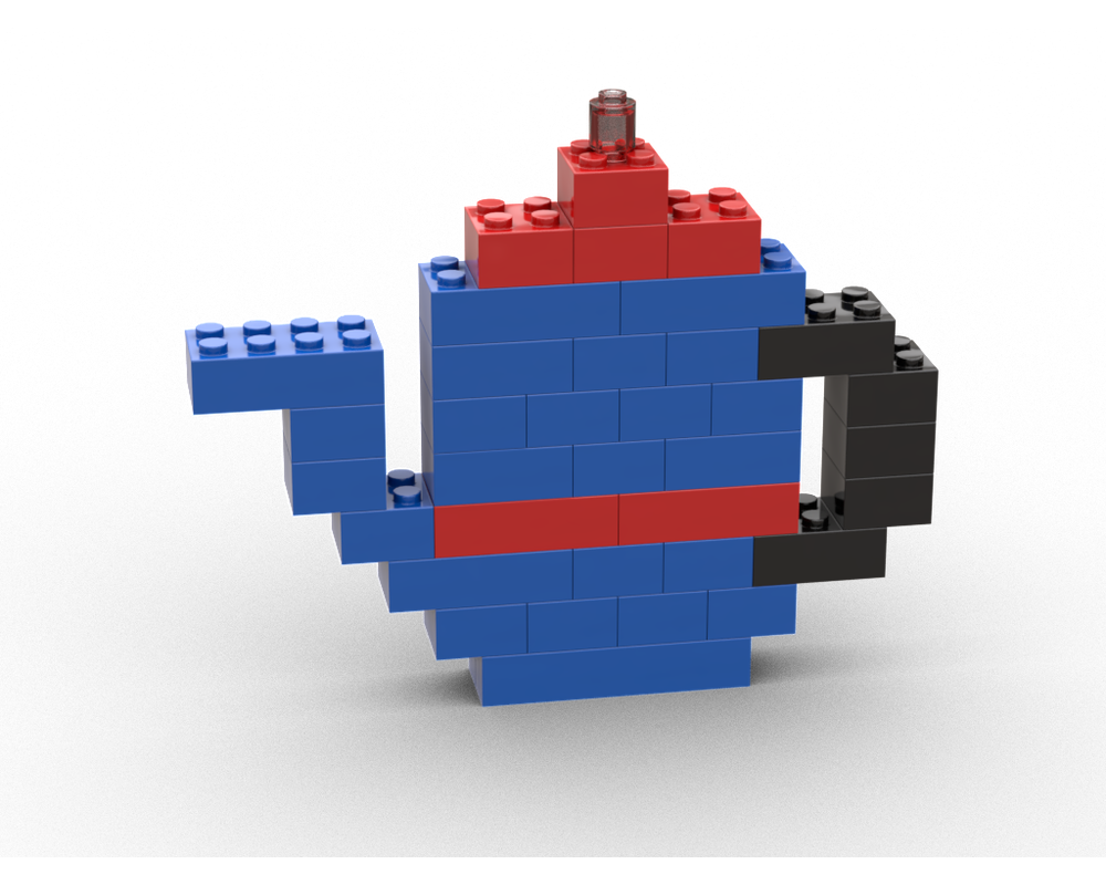 LEGO Set 4013-1-c86 Teapot (2003 Make & Create) | Rebrickable - Build ...