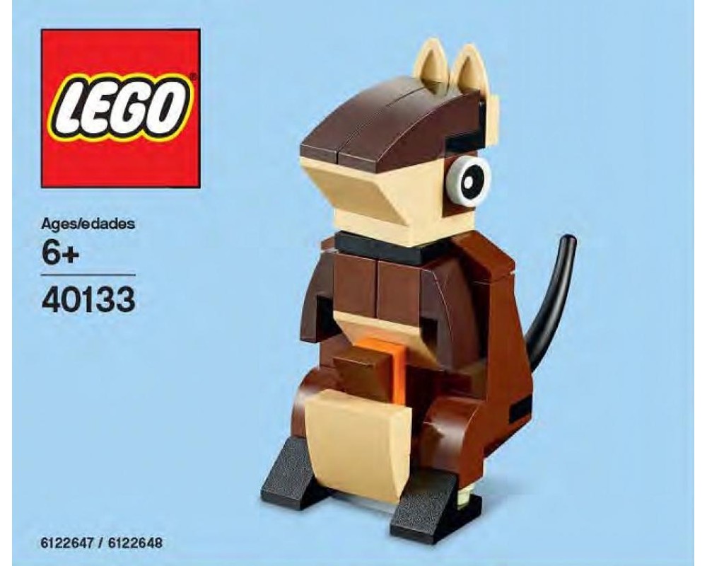 LEGO Set 40133-1 Kangaroo (2015 LEGO Brand Store > Monthly Mini Model ...