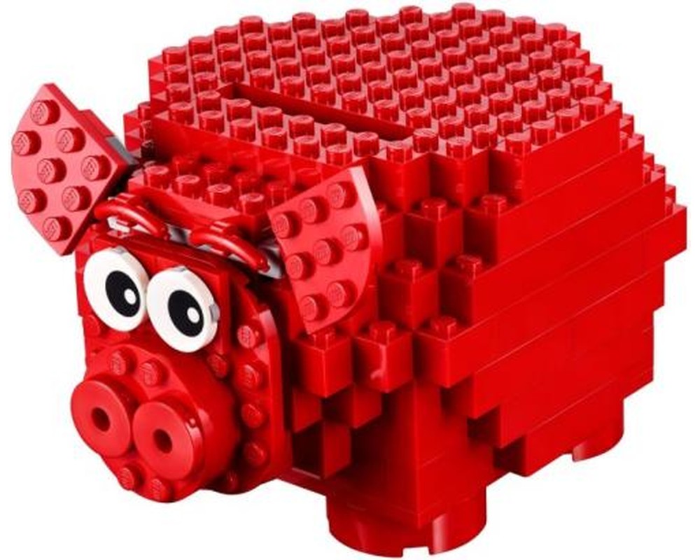 LEGO Set 40155-1 Piggy Coin Bank (2015 Other) | Rebrickable - Build ...