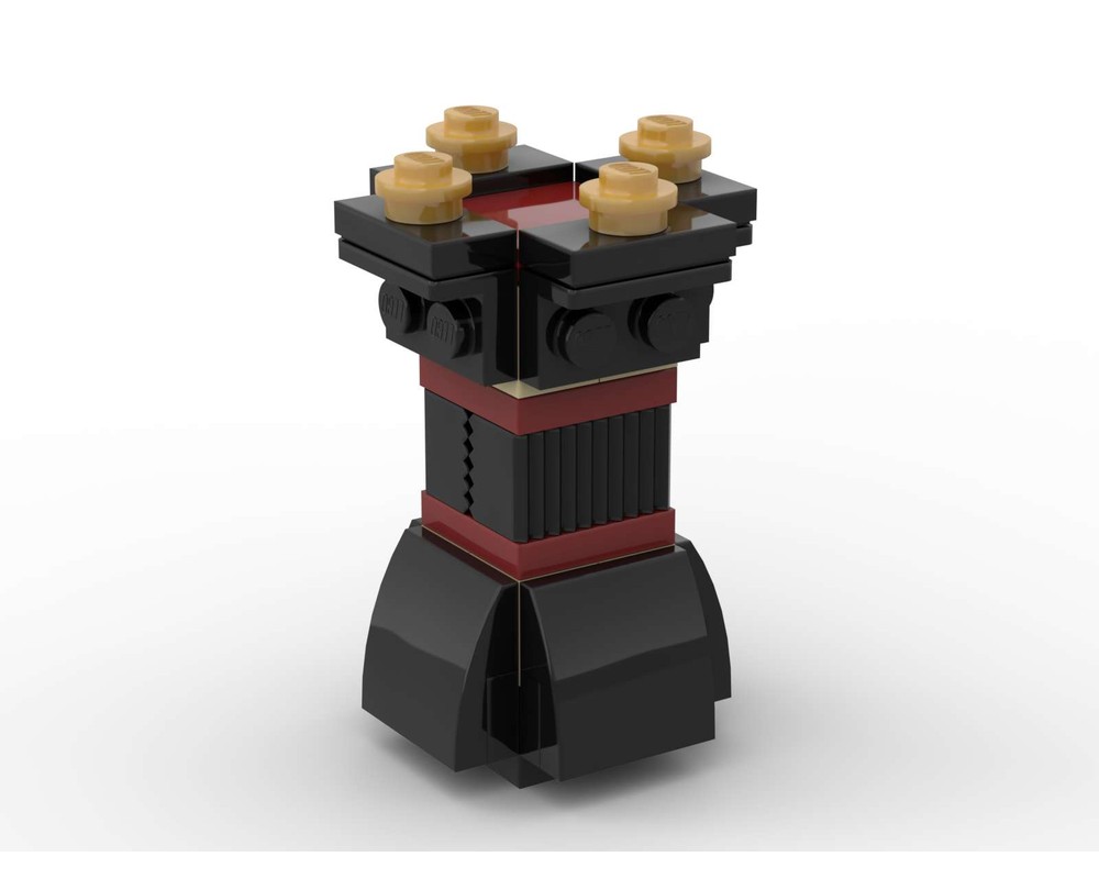 LEGO Set 40174-1-s12 Black Rook (2017 Other) | Rebrickable - Build with ...