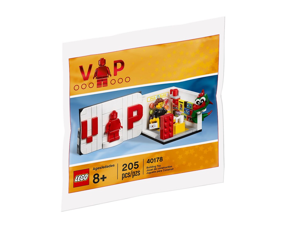 LEGO Set 40178-1 Iconic VIP Set (2017 LEGO Brand Store) | Rebrickable ...