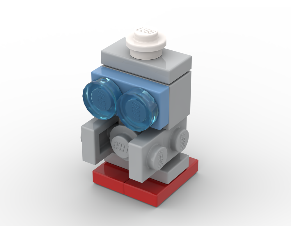 LEGO Set 40222-1-b13 2016 - Day 13: Robot (2016 Seasonal > Advent ...