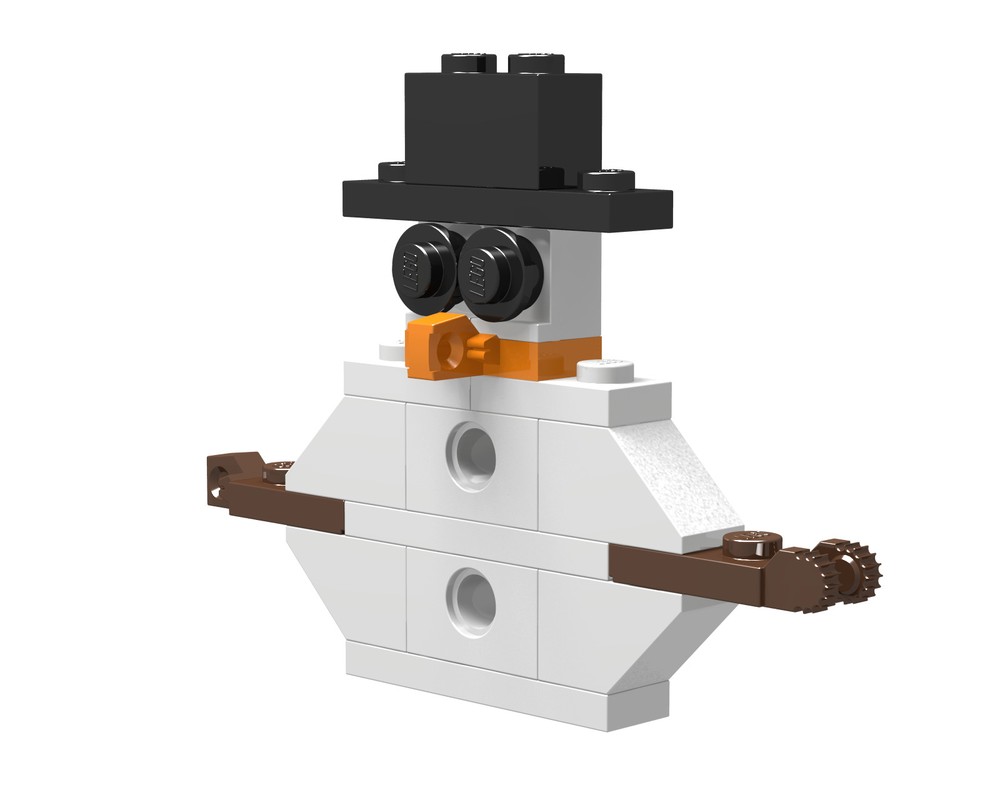 LEGO Set 4024-1-s1 2003 - Day 1: Snowman (2003 Seasonal > Advent ...