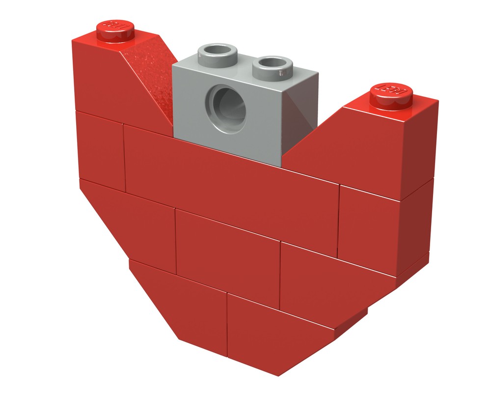 LEGO Set 4024-1-s14 2003 - Day 14: Heart (2003 Seasonal > Advent ...