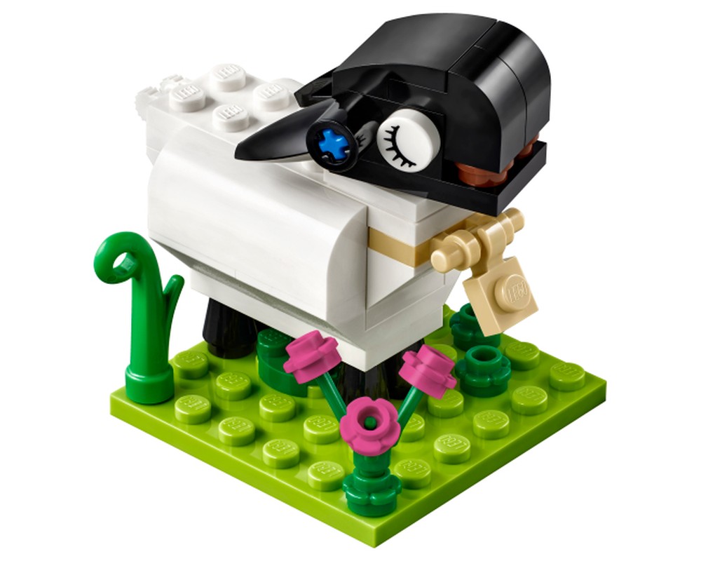 LEGO Set 40278-1 Lamb (2018 LEGO Brand Store > Monthly Mini Model Build ...