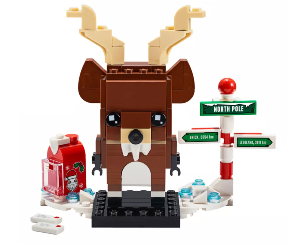 LEGO Set 40353-1-s3 Reindeer (2019 Brickheadz) | Rebrickable - Build ...