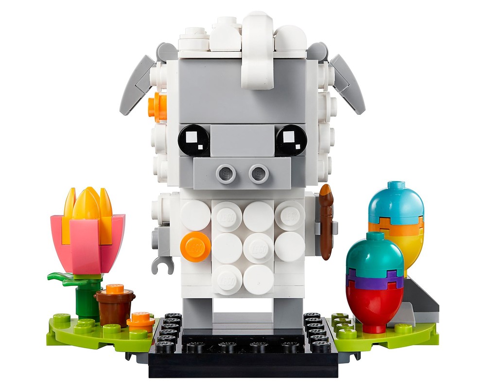 LEGO Set 40380-1 Sheep (2020 Brickheadz) | Rebrickable - Build with LEGO