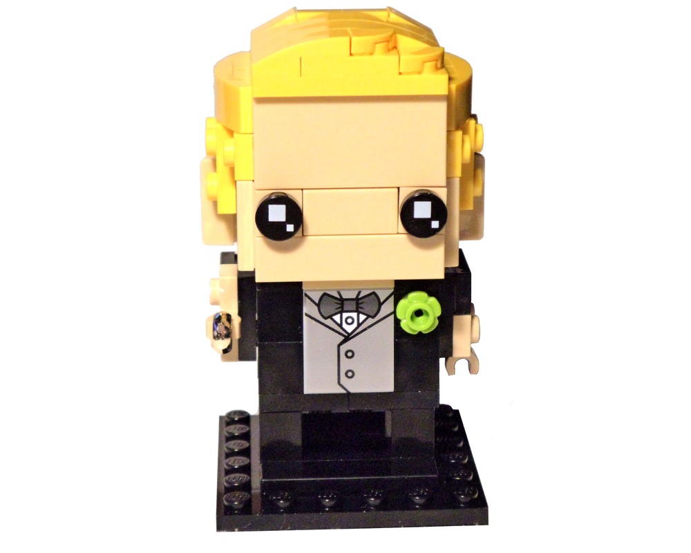 LEGO Set 40384-1-s3 Groom 3, Clean Shaven (2020 Brickheadz ...