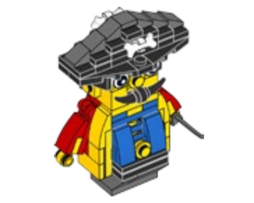 LEGO Set 40389-1-s2 Pirate (2018 Legoland Parks) | Rebrickable - Build ...