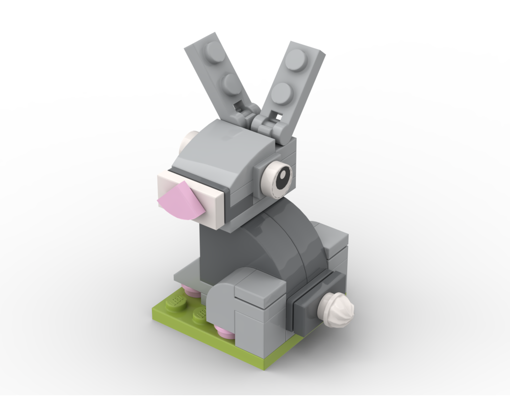 LEGO Set 40398-1-s2 Bunny (2020 LEGO Brand Store > Monthly Mini Model ...