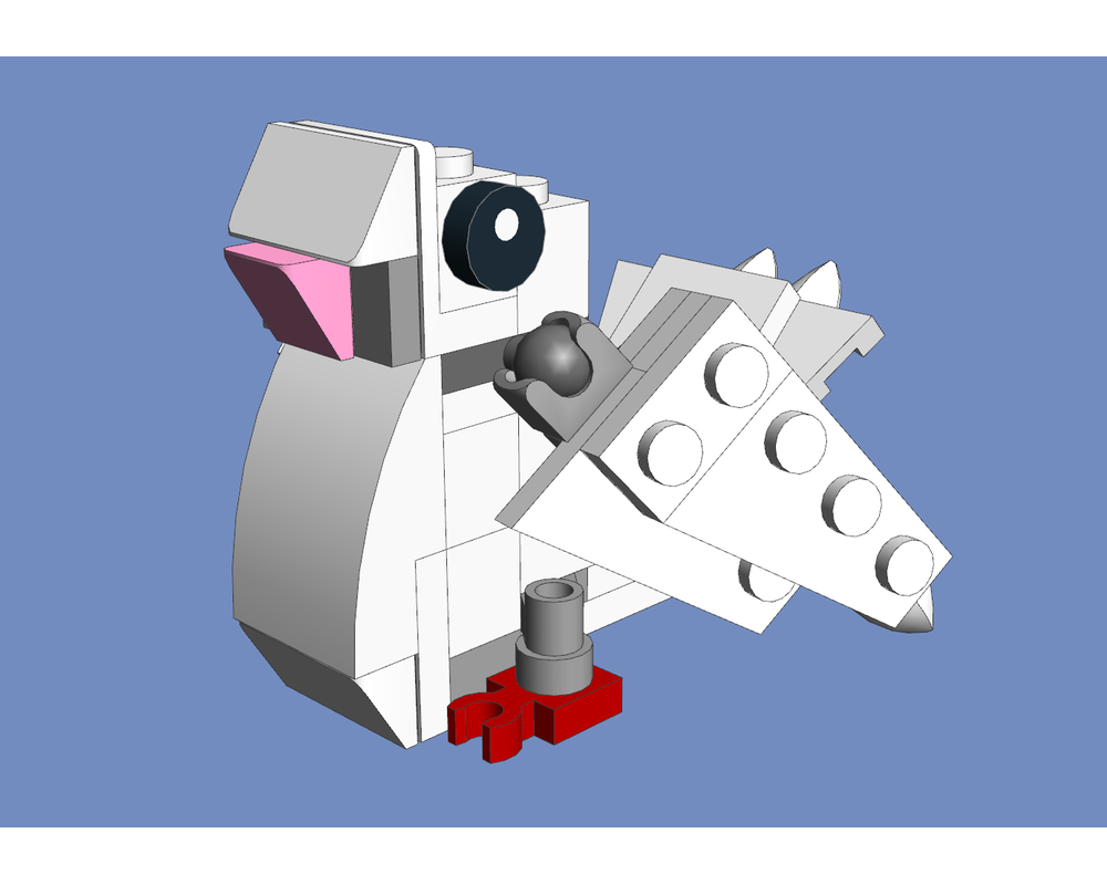 LEGO Set 40406-1 Human Rights Day Dove (2020 LEGO Brand Store > Monthly ...