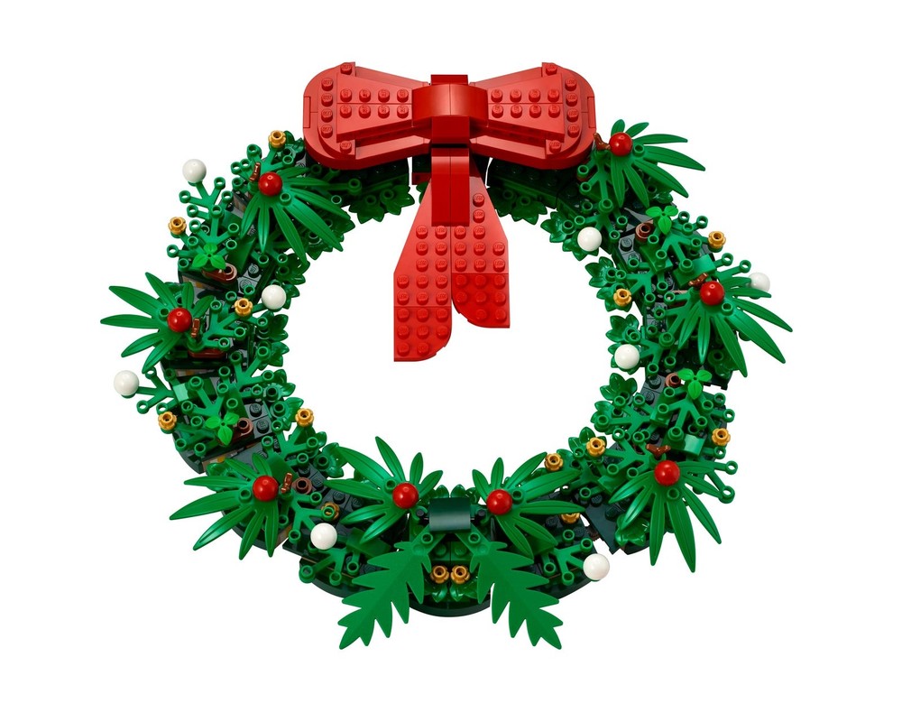 LEGO Set 40426-1-b1 Wreath (2020 Seasonal > Christmas) | Rebrickable ...