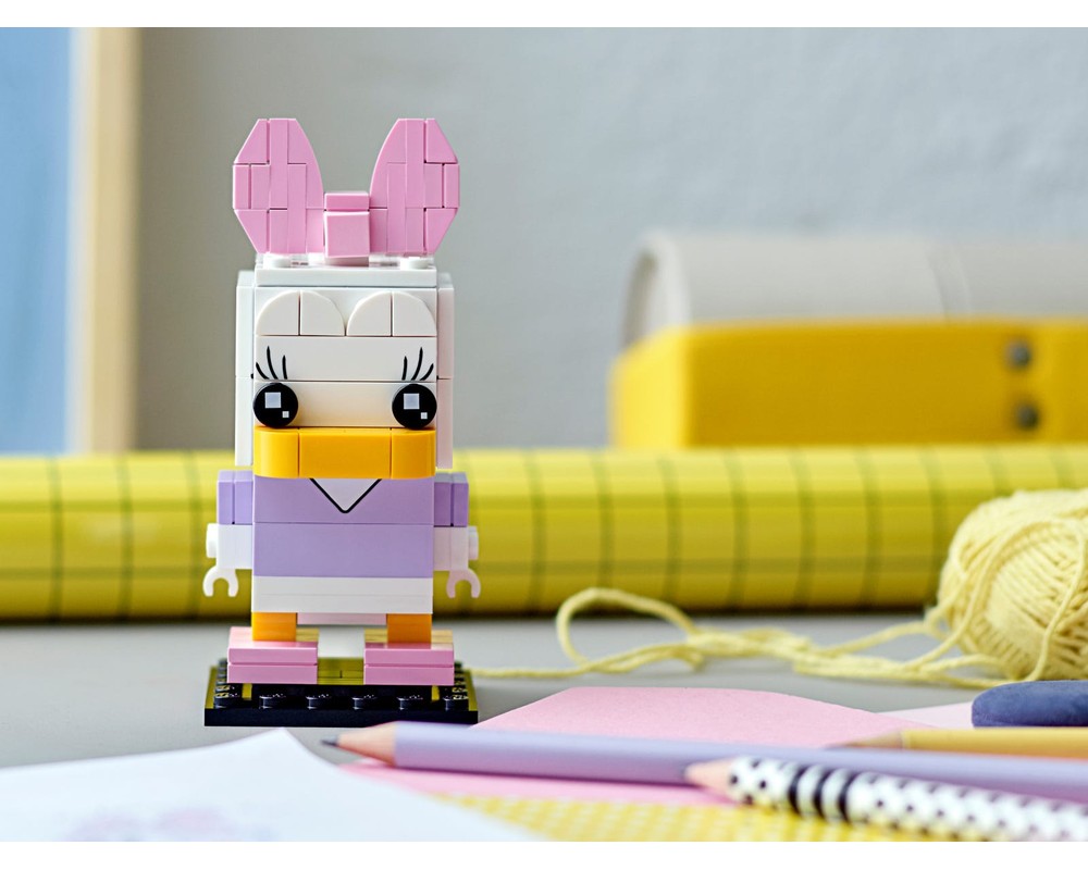 LEGO Set 40476-1 Daisy Duck (2021 Brickheadz) | Rebrickable - Build ...