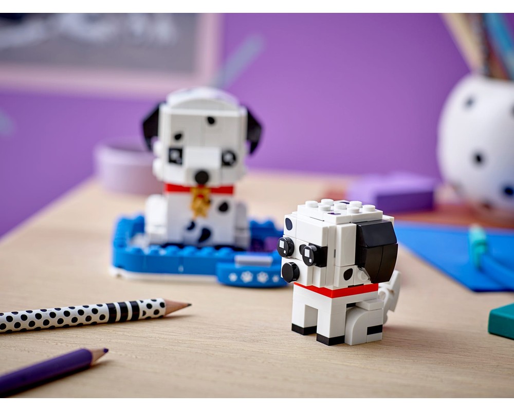 LEGO Set 40479-1 Dalmatian and Puppy (2021 Brickheadz) | Rebrickable ...