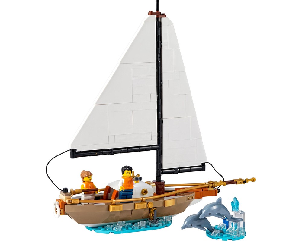 LEGO Set 40487-1 Sailboat Adventure (2021 LEGO Ideas and CUUSOO ...