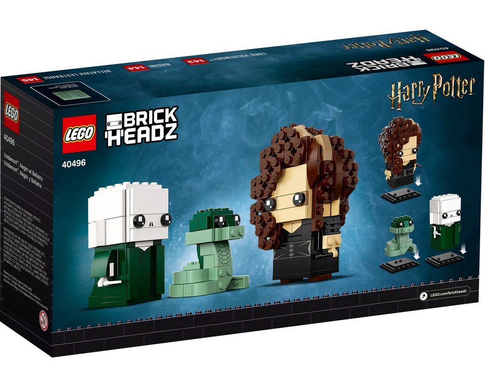 LEGO Set 40496-1 Voldemort, Nagini & Bellatrix (2021 Brickheadz ...