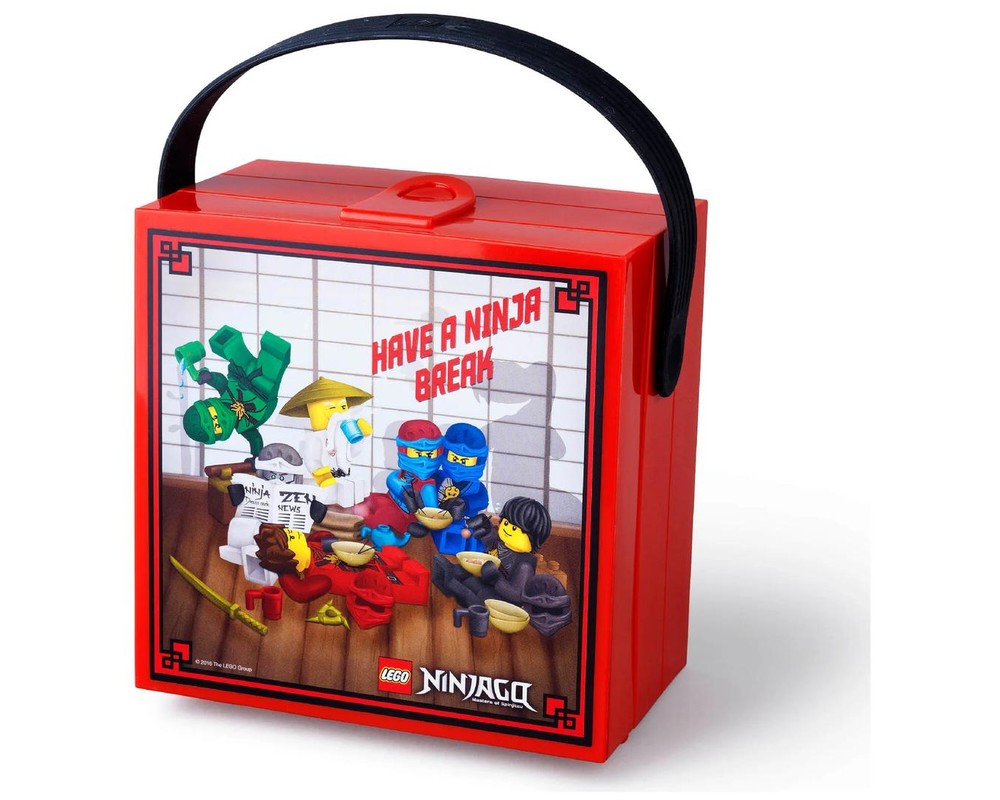 LEGO Set 40511733-1 Ninjago Lunch Box with Handle - Red (2017 Gear ...