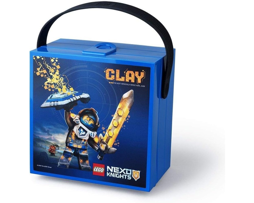 LEGO Set 40511734-1 Clay Lunch Box with Handle (2017 Gear > Houseware ...
