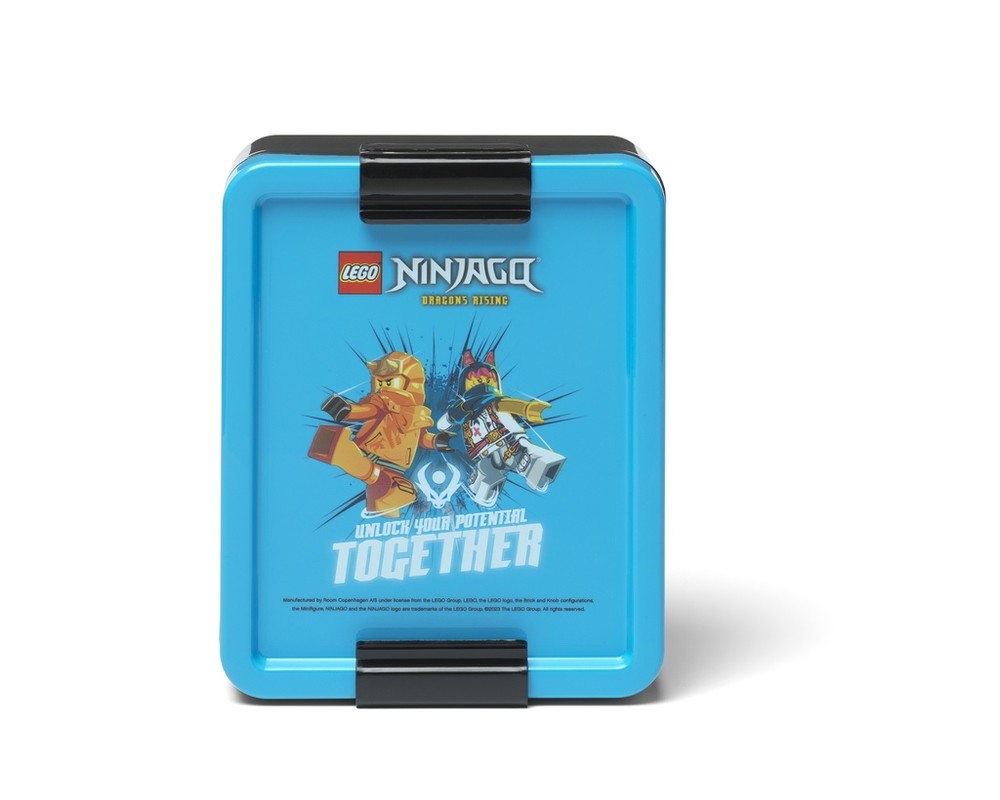 LEGO Set 40521736-1 Ninjago Blue Lunch Box (2024 Gear > Houseware ...