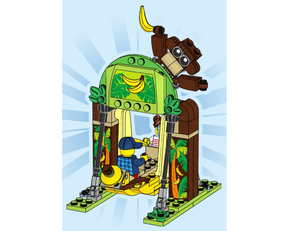 LEGO Set 40529-1-s1 Banana Swing (2022 Promotional) | Rebrickable ...