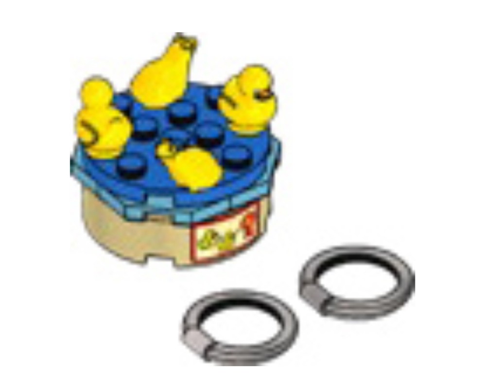 LEGO Set 40529-1-s3 Duck and Frog Ring Toss (2022 Promotional ...