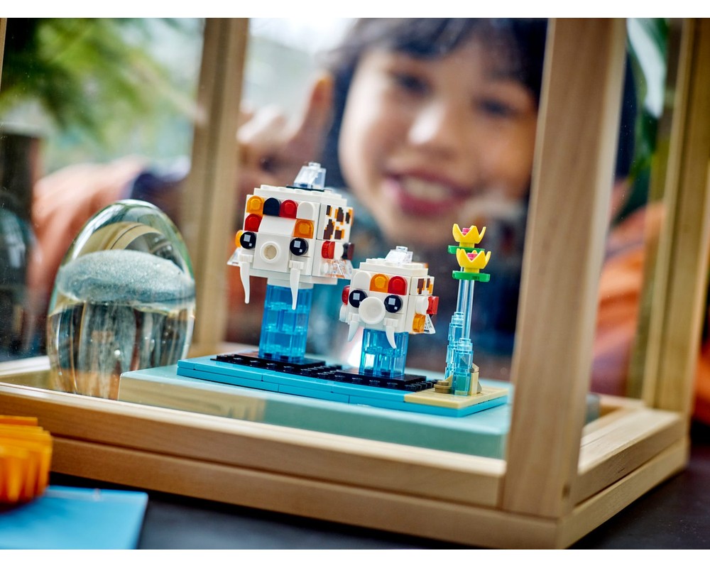 LEGO Set 40545-1 Koi Fish (2022 Brickheadz) | Rebrickable - Build with LEGO