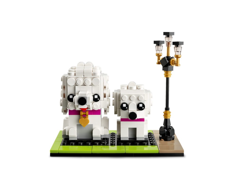 LEGO Set 40546-1 Poodle (2022 Brickheadz) | Rebrickable - Build with LEGO