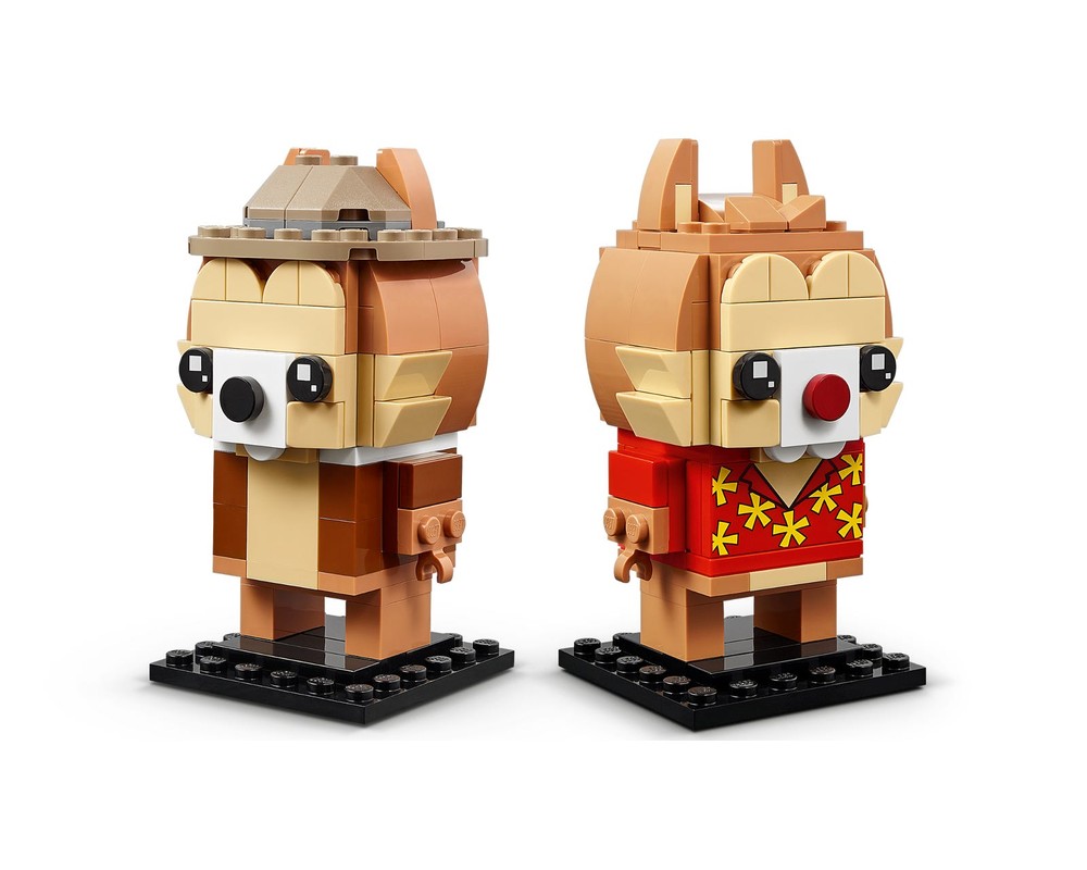 LEGO Set 40550-1 Chip & Dale (2022 Brickheadz) | Rebrickable - Build ...
