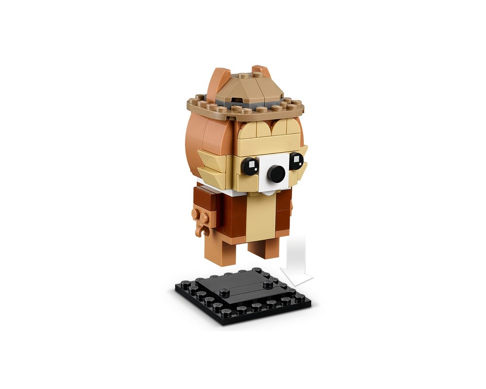 LEGO Set 40550-1 Chip & Dale (2022 Brickheadz) | Rebrickable - Build ...