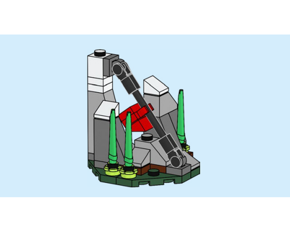 LEGO Set 40593-1-b10 Cable Ride (2023 Promotional) | Rebrickable ...