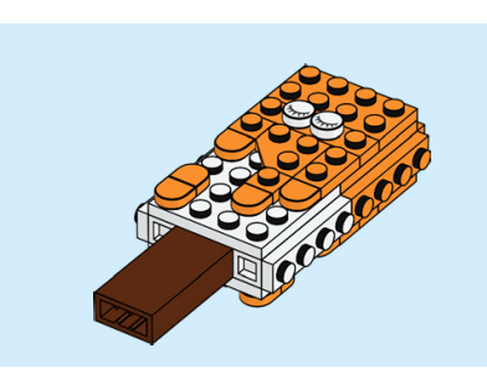 LEGO Set 40593-1-b2 Popsicle (2023 Promotional) | Rebrickable - Build ...