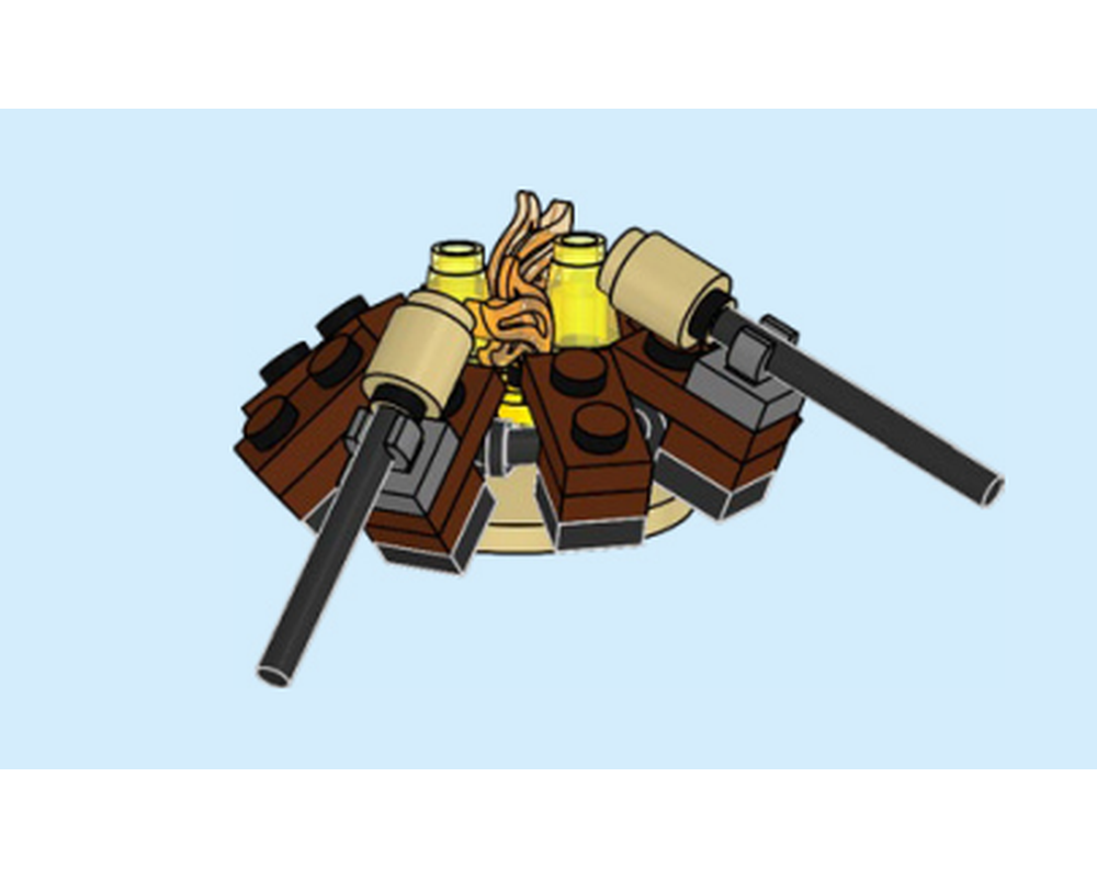 LEGO Set 40593-1-b4 Campfire (2023 Promotional) | Rebrickable - Build ...