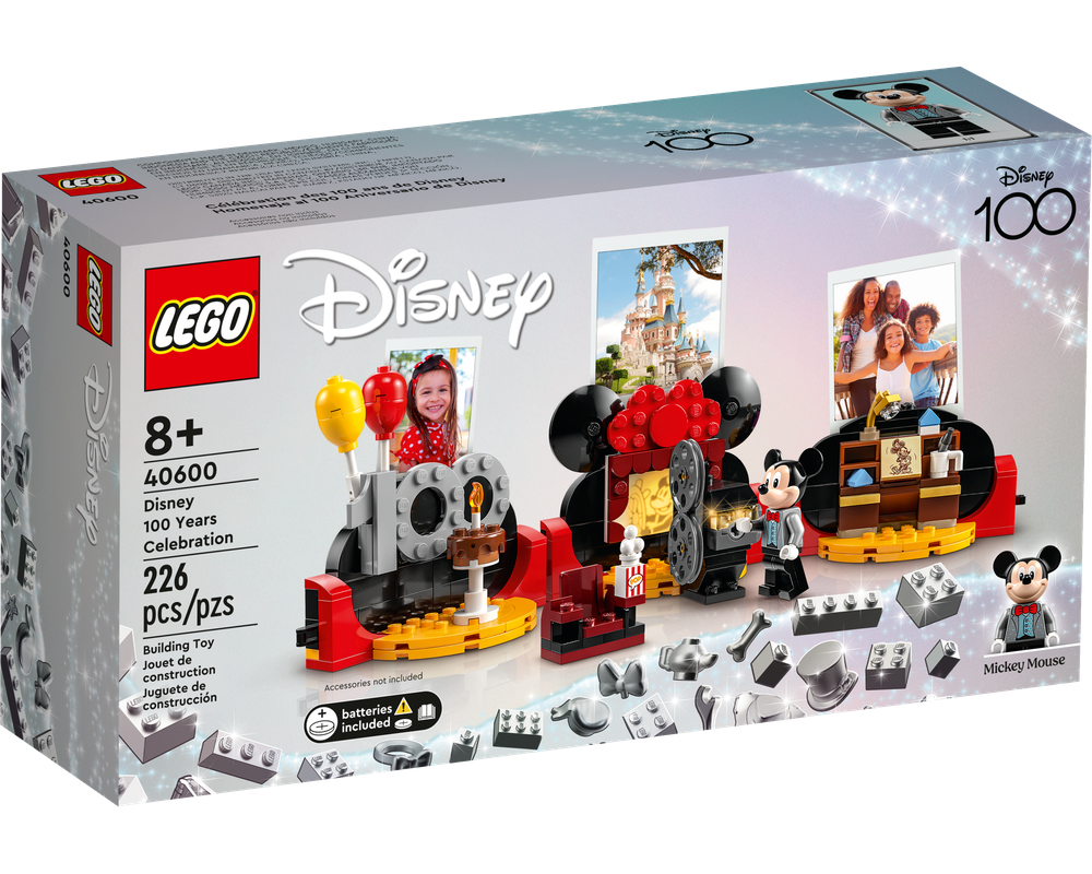 LEGO Set 40600-1 Disney 100 Years Celebration (2023 Disney ...