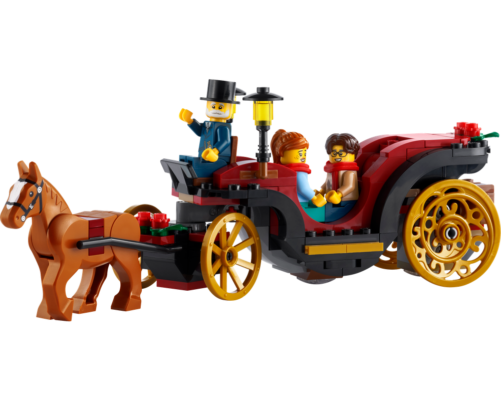 LEGO Set 40603-1 Wintertime Carriage Ride (2023 Seasonal > Christmas ...