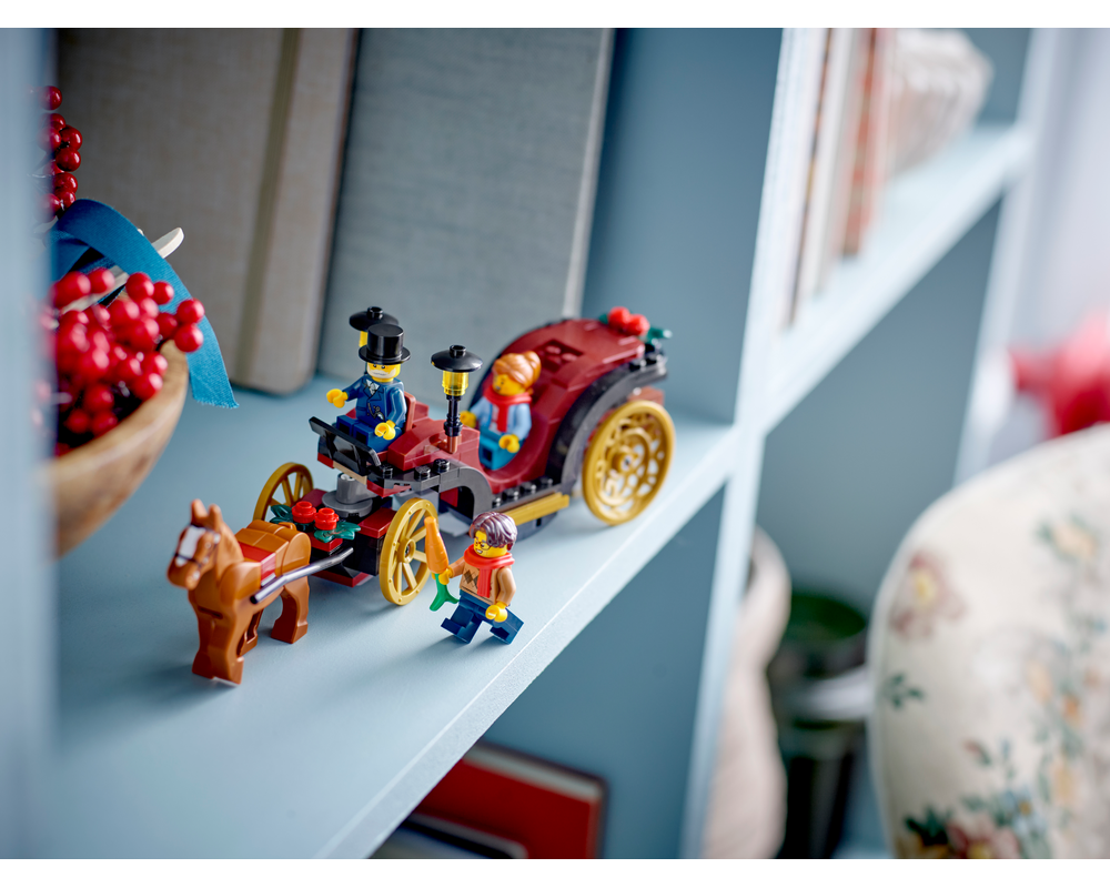 LEGO Set 40603-1 Wintertime Carriage Ride (2023 Seasonal > Christmas ...