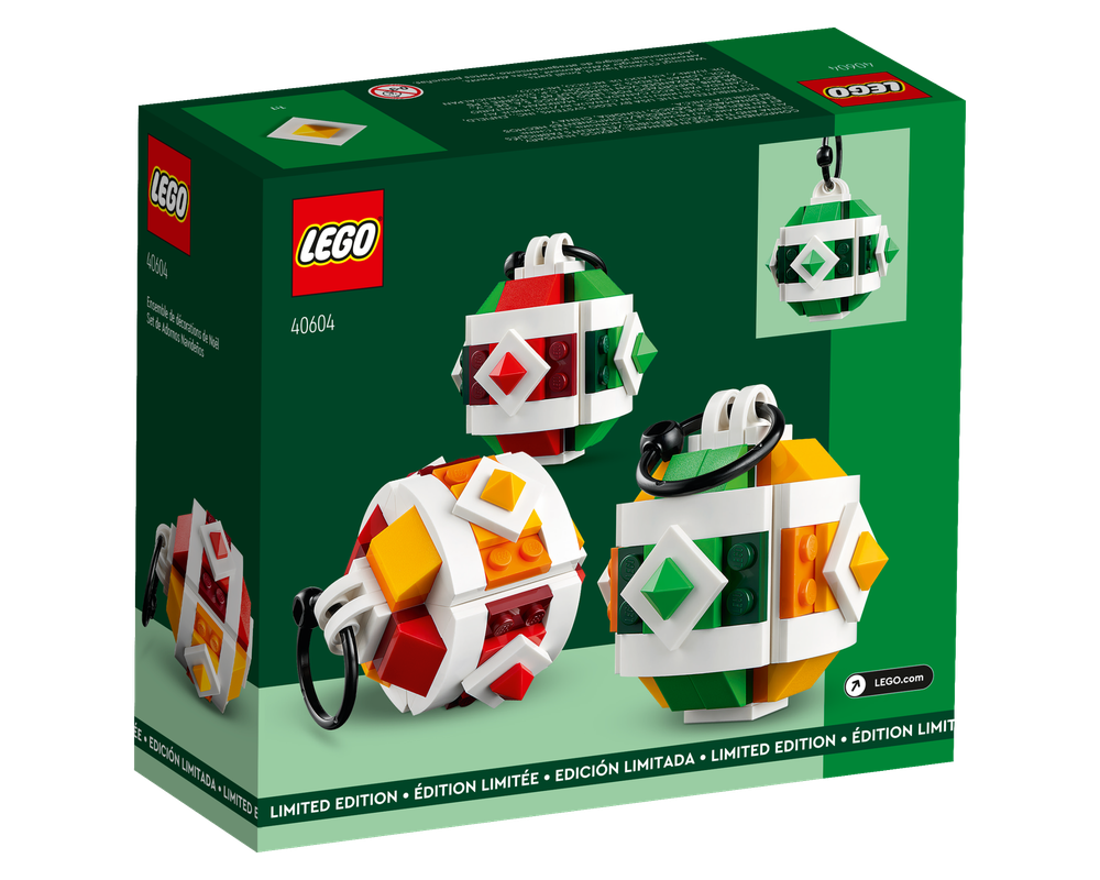 LEGO Set 40604-1 Christmas Decor Set (2023 Seasonal > Christmas ...
