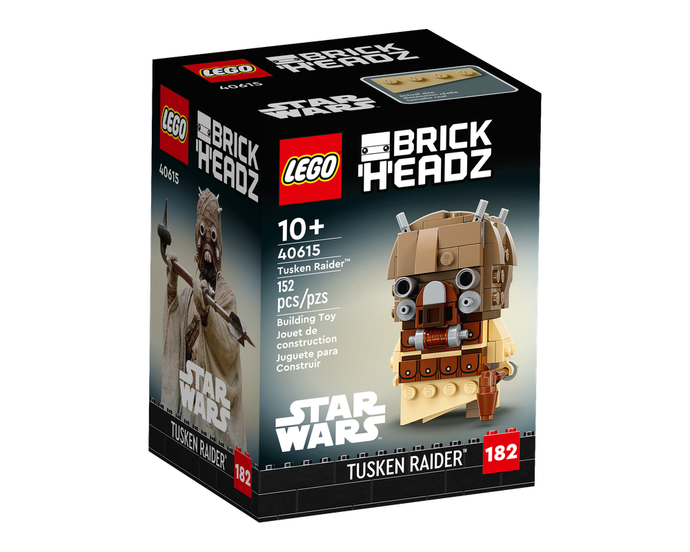 LEGO Set 40615-1 Tusken Raider (2023 Brickheadz) | Rebrickable - Build ...