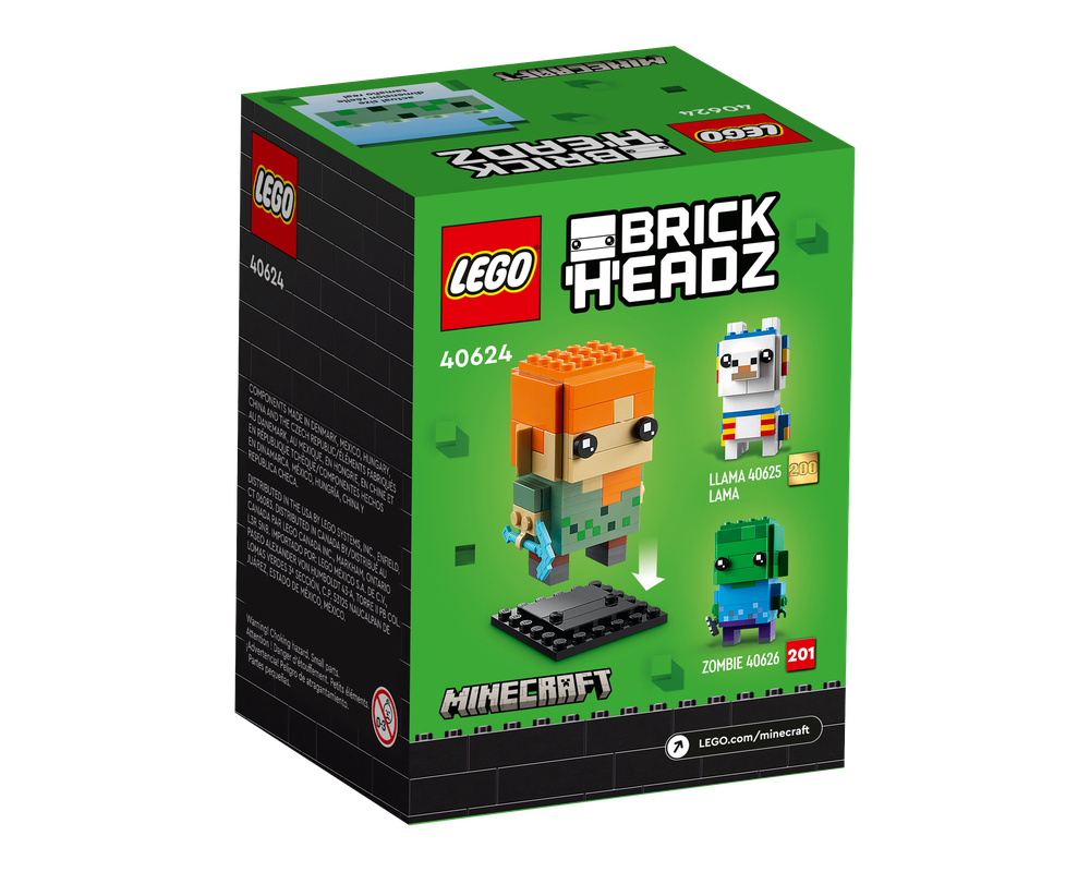 LEGO Set 40624-1 Alex (2023 Brickheadz) | Rebrickable - Build with LEGO