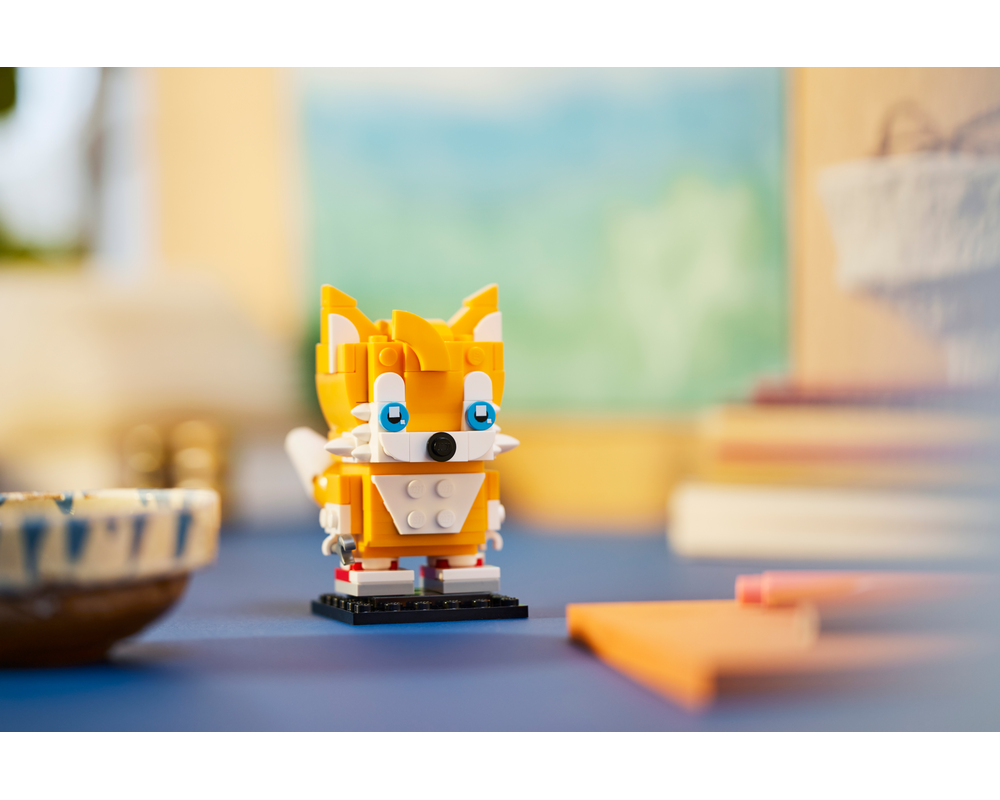 LEGO Set 40628-1 Miles "Tails" Prower (2023 Brickheadz) | Rebrickable ...