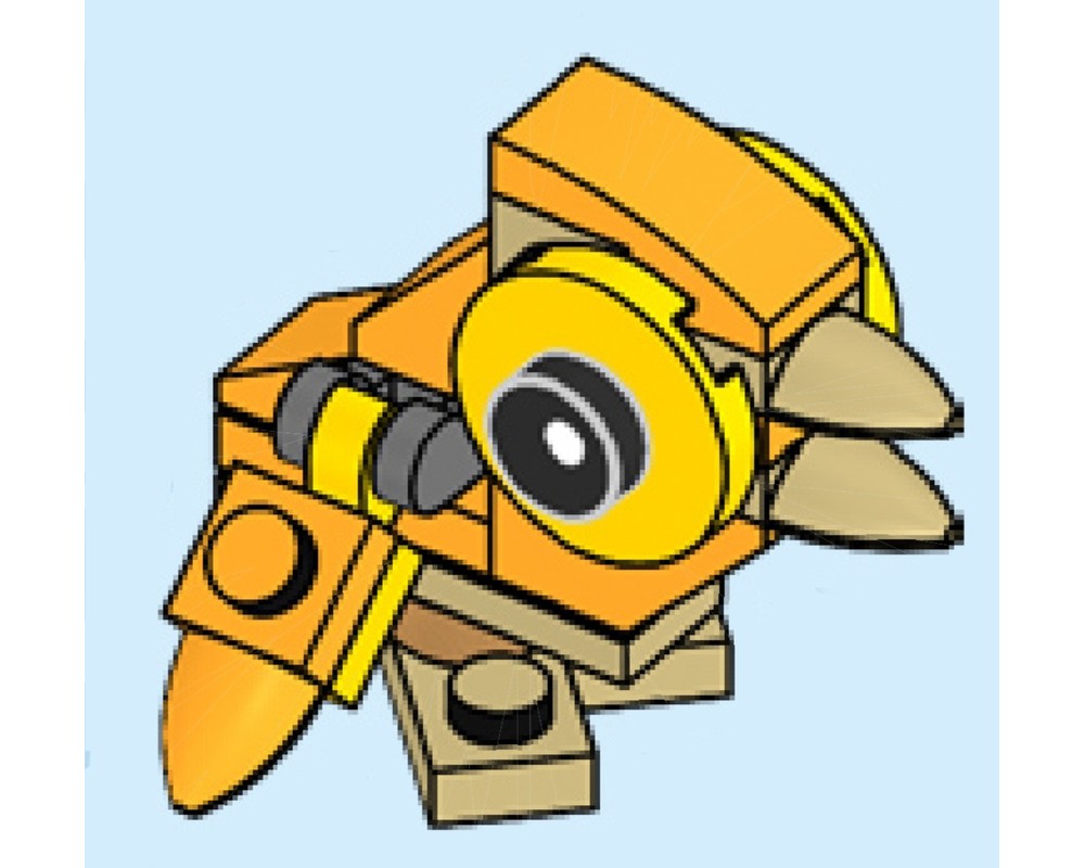 LEGO Set 40639-1-s2 Chick (Open Beak) (2023 Seasonal > Easter ...