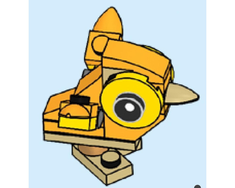 LEGO Set 40639-1-s3 Chick (Closed Beak) (2023 Seasonal > Easter ...